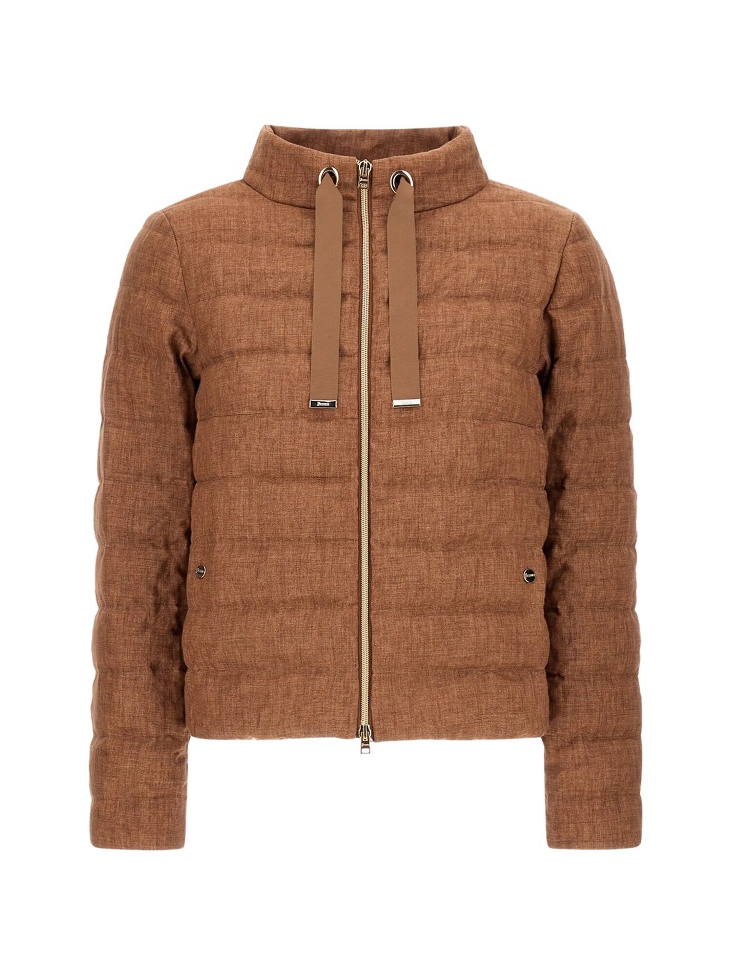 Куртка Herno Striped quilting high-neck jacket