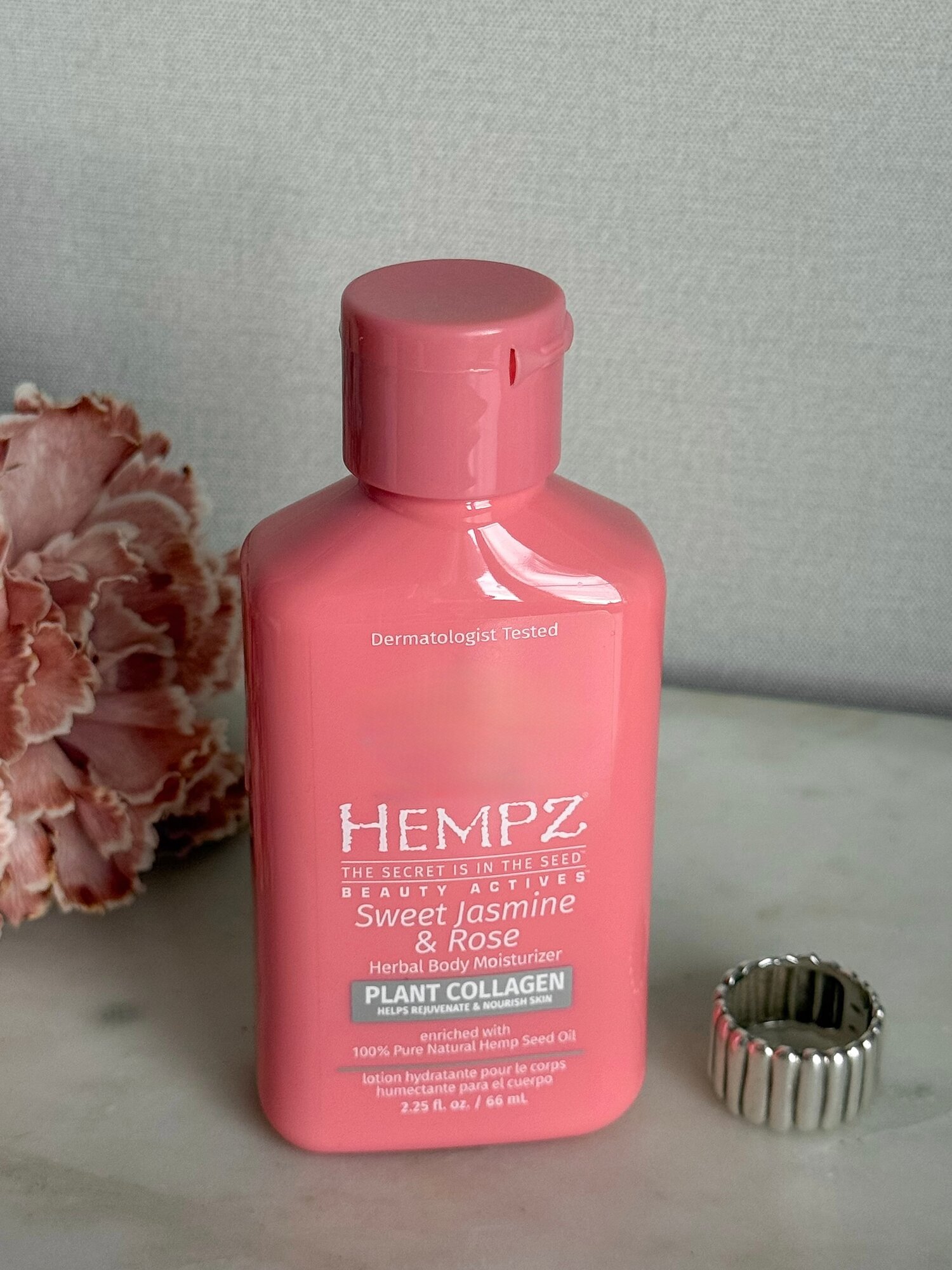 Молочко для тела Увлажняющее Hempz Сладкий жасмин и Роза / sweet Jasmine & Rose 66ml