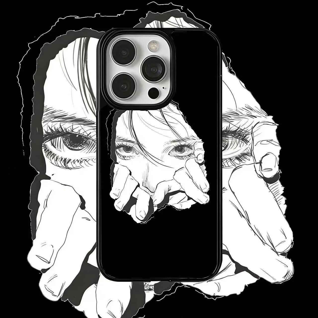 Милый мультяшный чехол для телефона с изображением девочки для iPhone 17 Pro Max, 16 Plus, 15, 14, 13, 11, силиконовая задняя крышка для iPhone 12, XR, X, XS, бампер-накладка