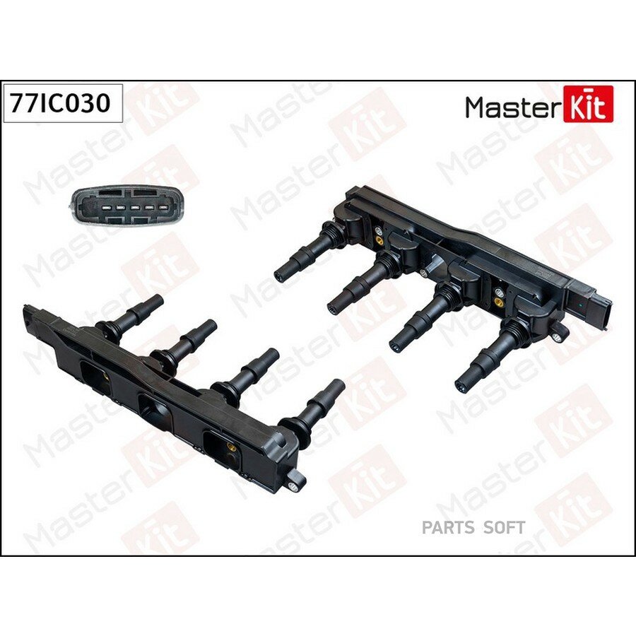 77IC030 MASTERKIT Катушка зажигания OPEL 1.8 MASTERKIT 77IC030 | цена за 1 шт