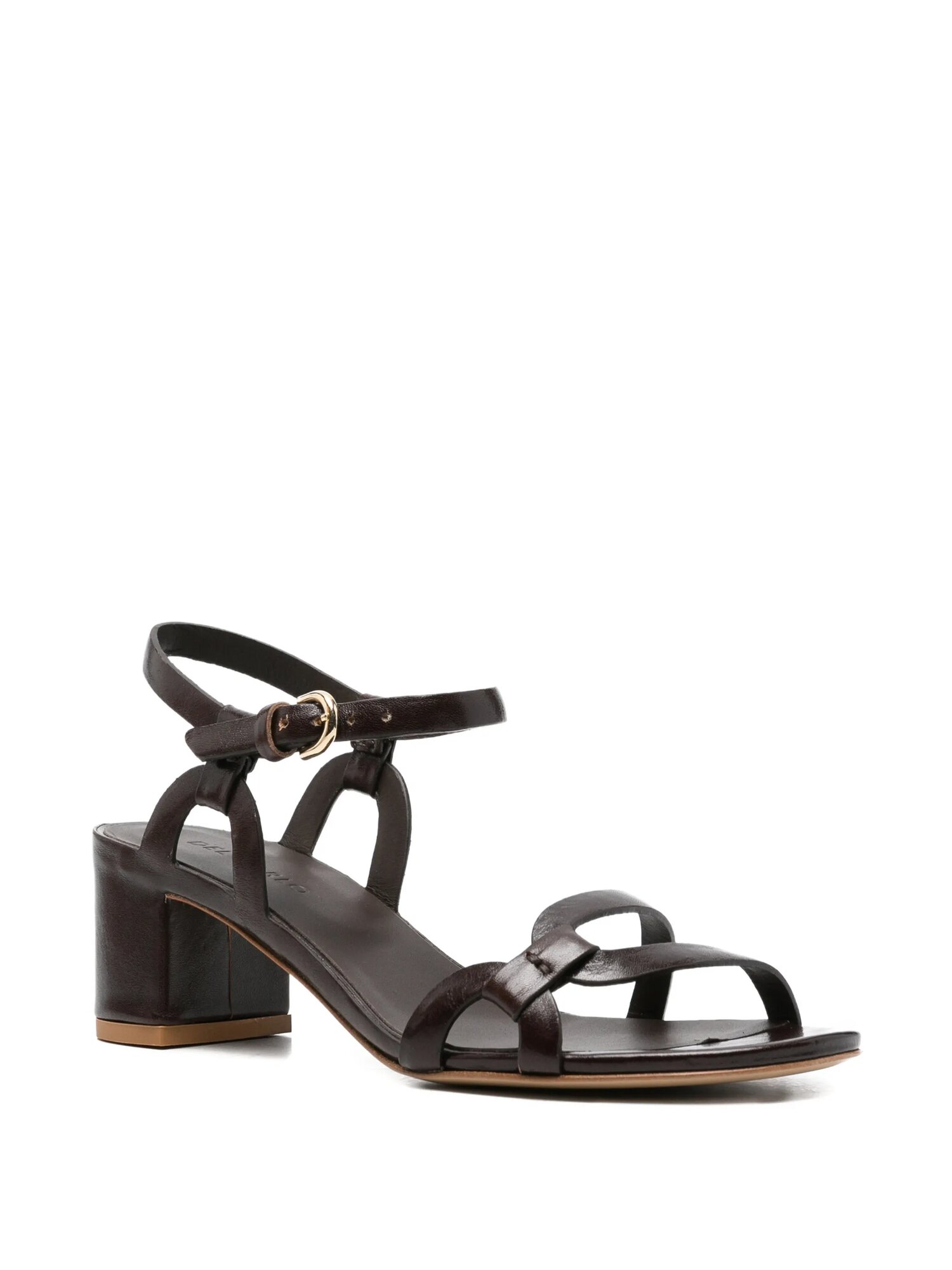 Босоножки DELCARLO Strappy leather sandals, размер 39, brown — фото 1