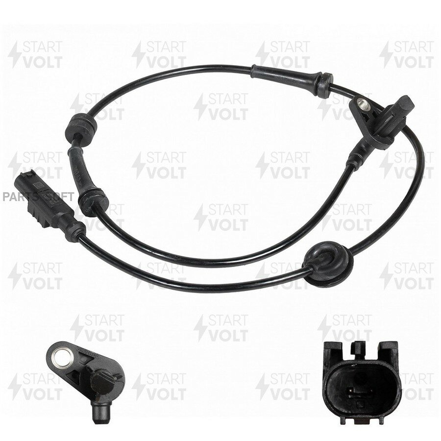 Датчик ABS ВАЗ-2180 Vesta задний правый STARTVOLT, арт. VS-ABS0182 STARTVOLT VSABS0182 | цена за 1 шт