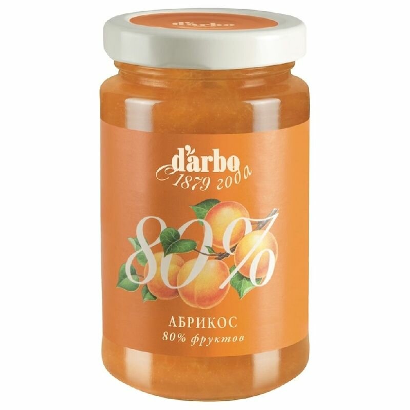 Конфитюр DARBO Абрикос 80 % фруктов 250г