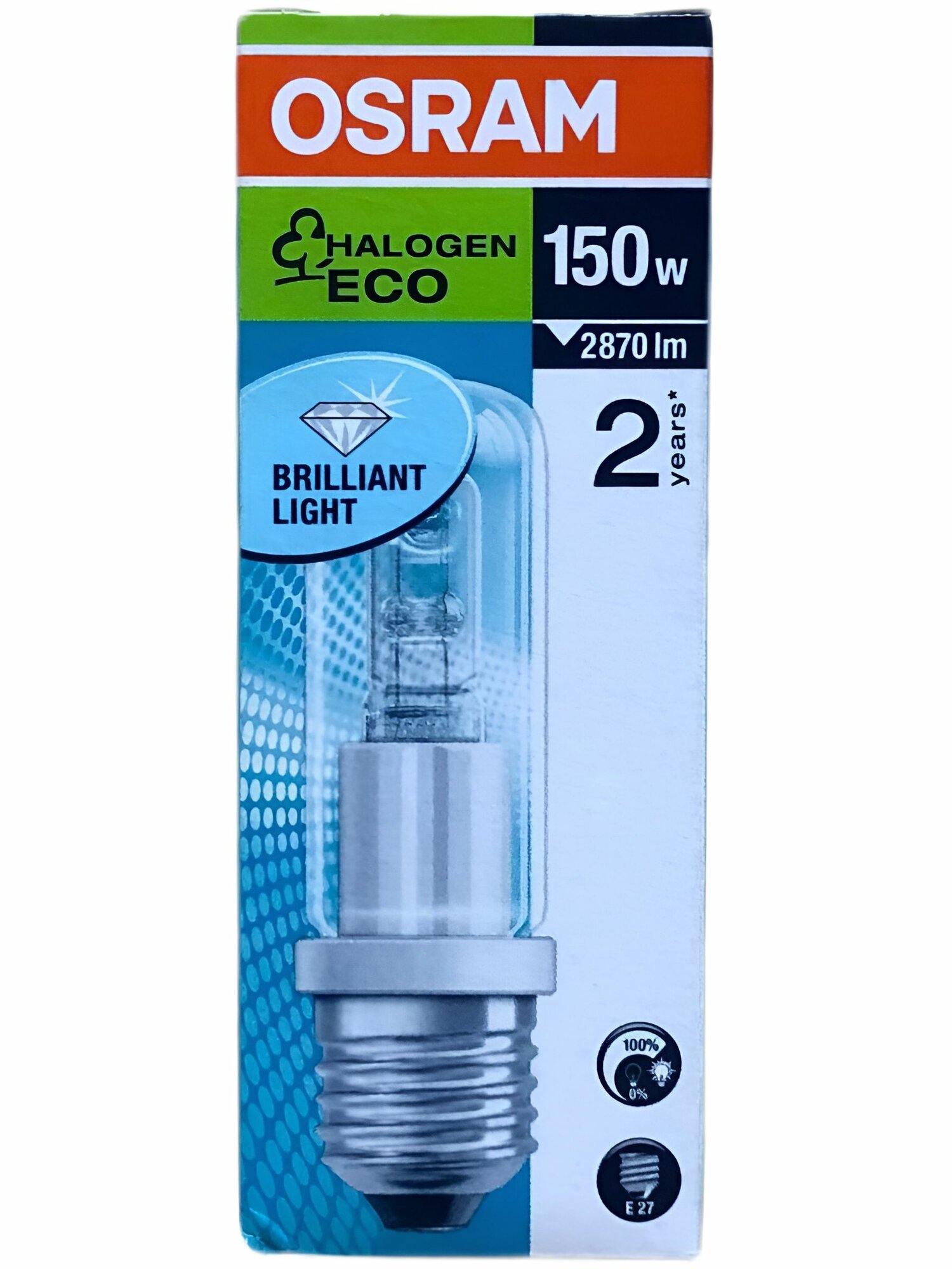 Лампа Osram E27 150W Halolux Ceram