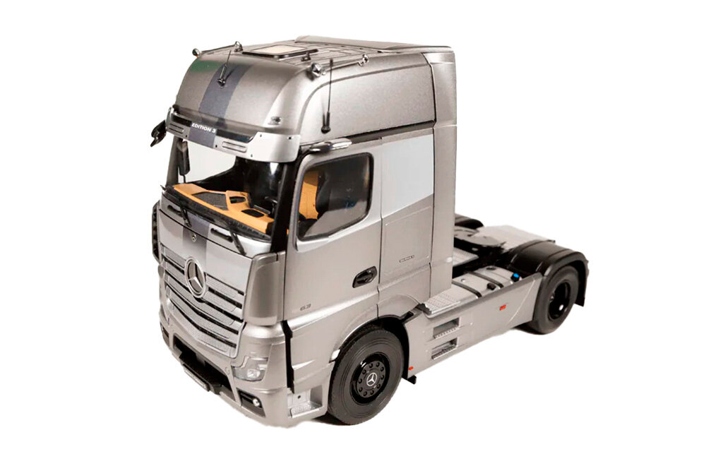 Модель коллекционная NZG Mercedes actros edition 3 2025 grey / мерседес актрос серый