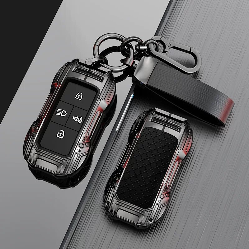 Ключевой чехол B-стиль Roadmaster с застежкой с шероховатой поверхностью для Beijing BJ30, BJ40, EU5, X7, 2024 BJ60,