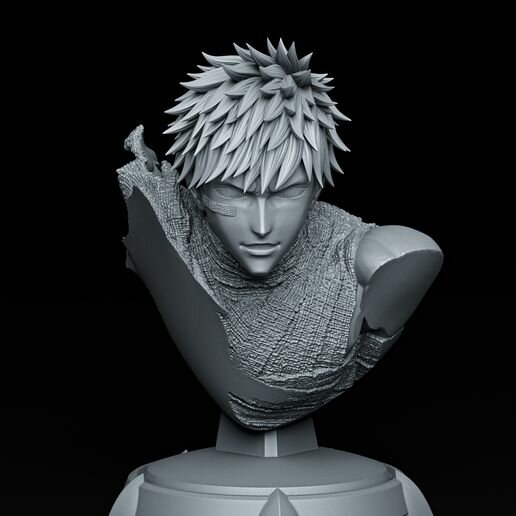 Сборная модель Ichigo (Bleach), бюст, 86мм для покраски