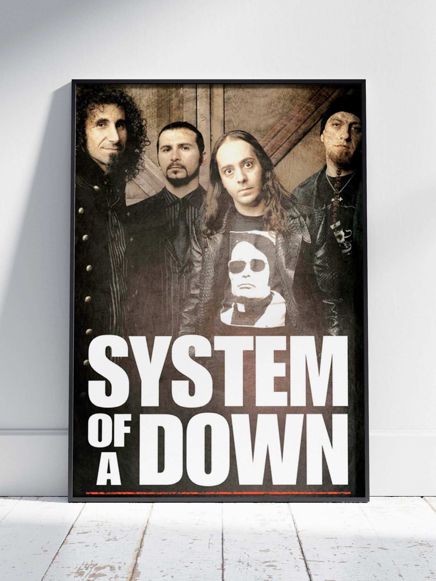 Плакат на стену для интерьера Систем Оф Э Давн (System of a Down 7) - Постер по музыке и артисту формата A4 (21x30 см)