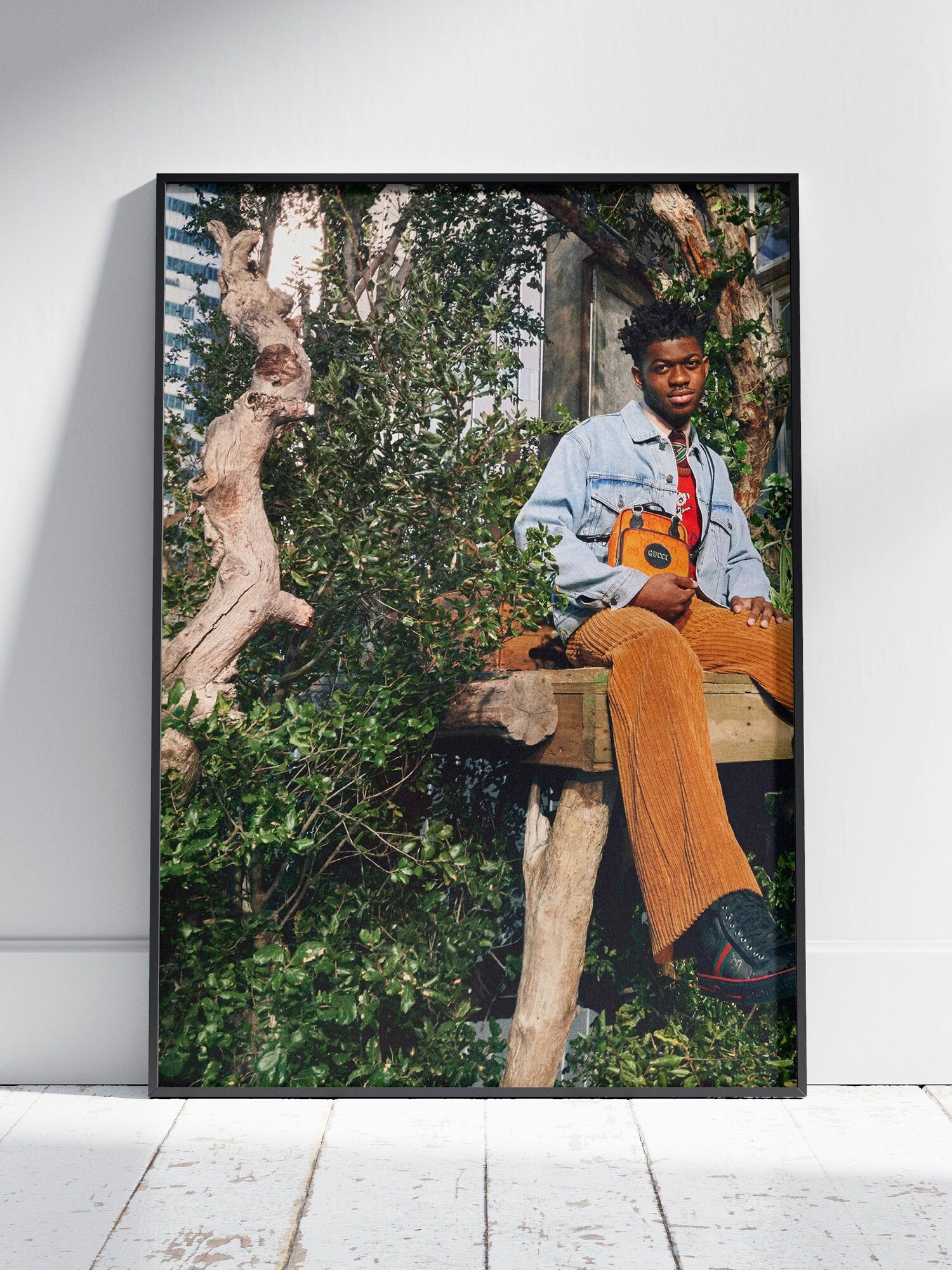 Плакат на стену для интерьера Лил Нас Икс (Lil Nas X 12) - Постер по музыке и артисту формата A4 (21x30 см)