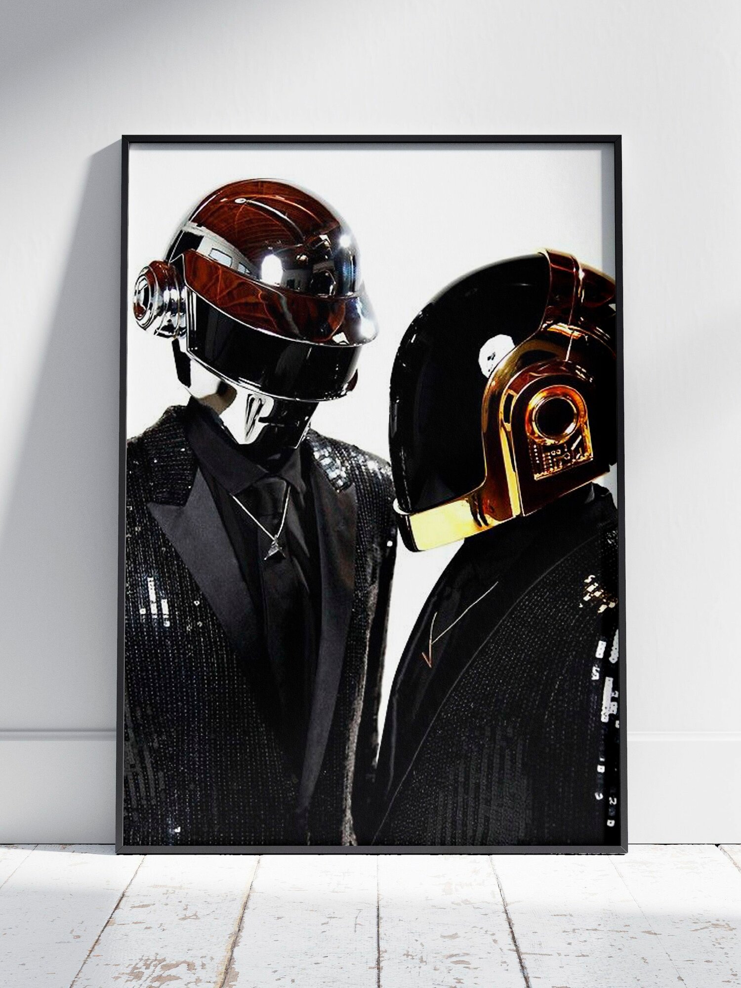 Плакат на стену для интерьера Дафт Панк (Daft Punk 14) - Постер по музыке и артисту формата A4 (21x30 см)