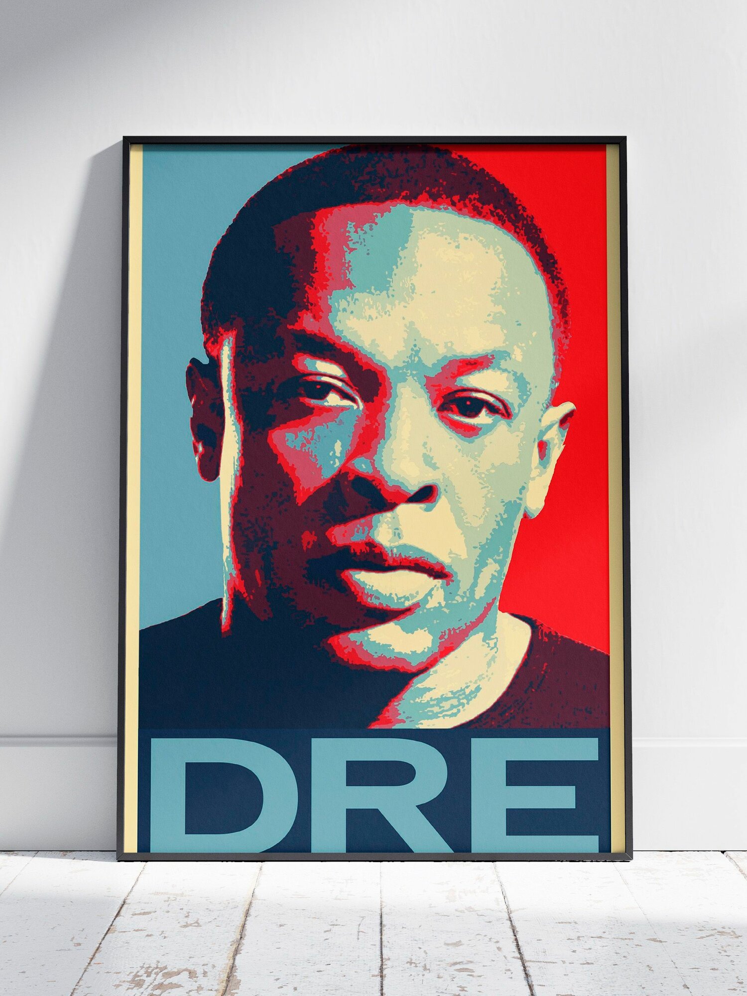 Плакат на стену для интерьера NWA (Доктор Дре - Dr Dre 3) - Постер по музыке и артисту формата A4 (21x30 см)
