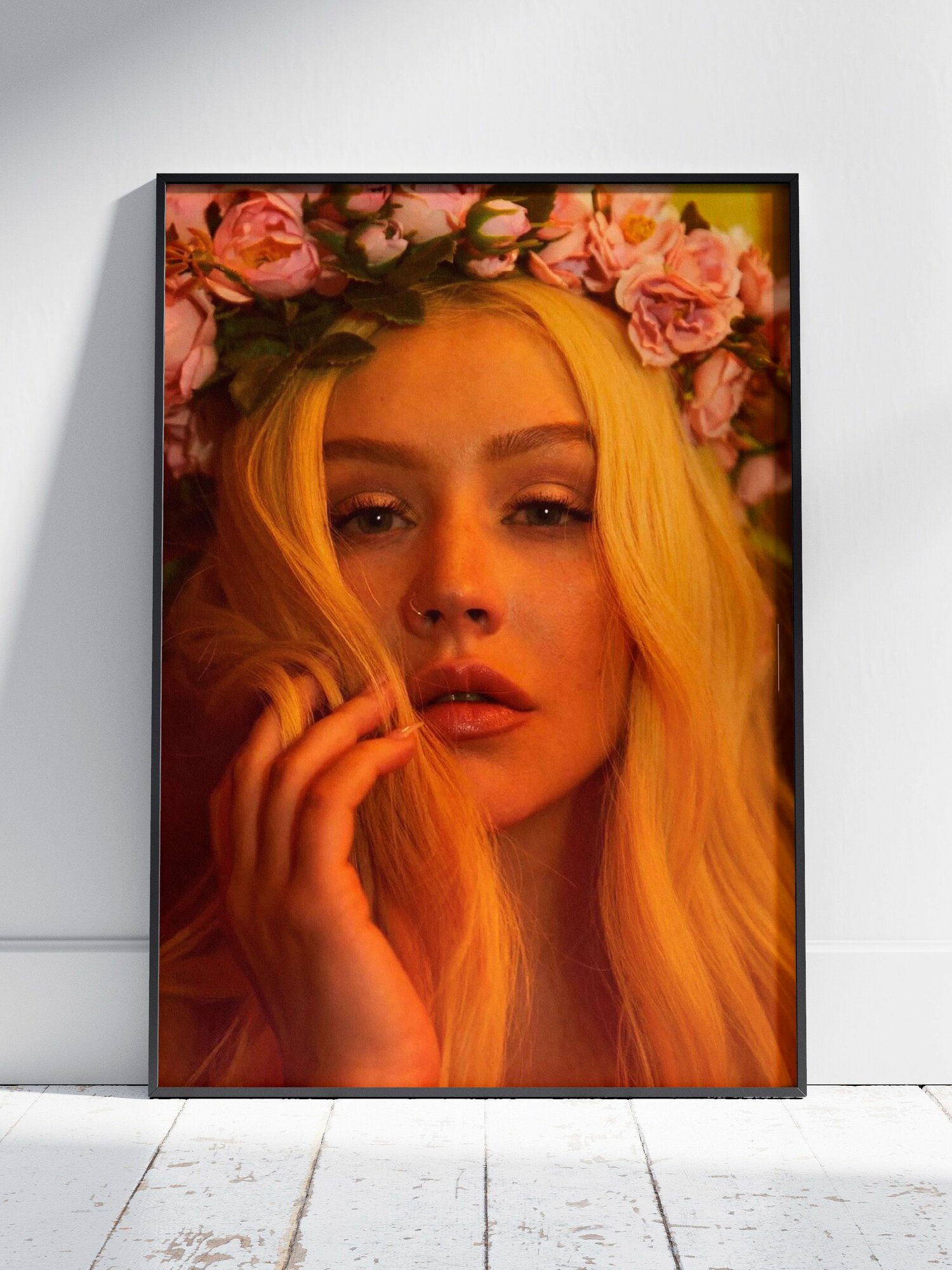 Плакат на стену для интерьера Кристина Агилера (Christina Aguilera 20) - Постер по музыке и артисту формата A4 (21x30 см)