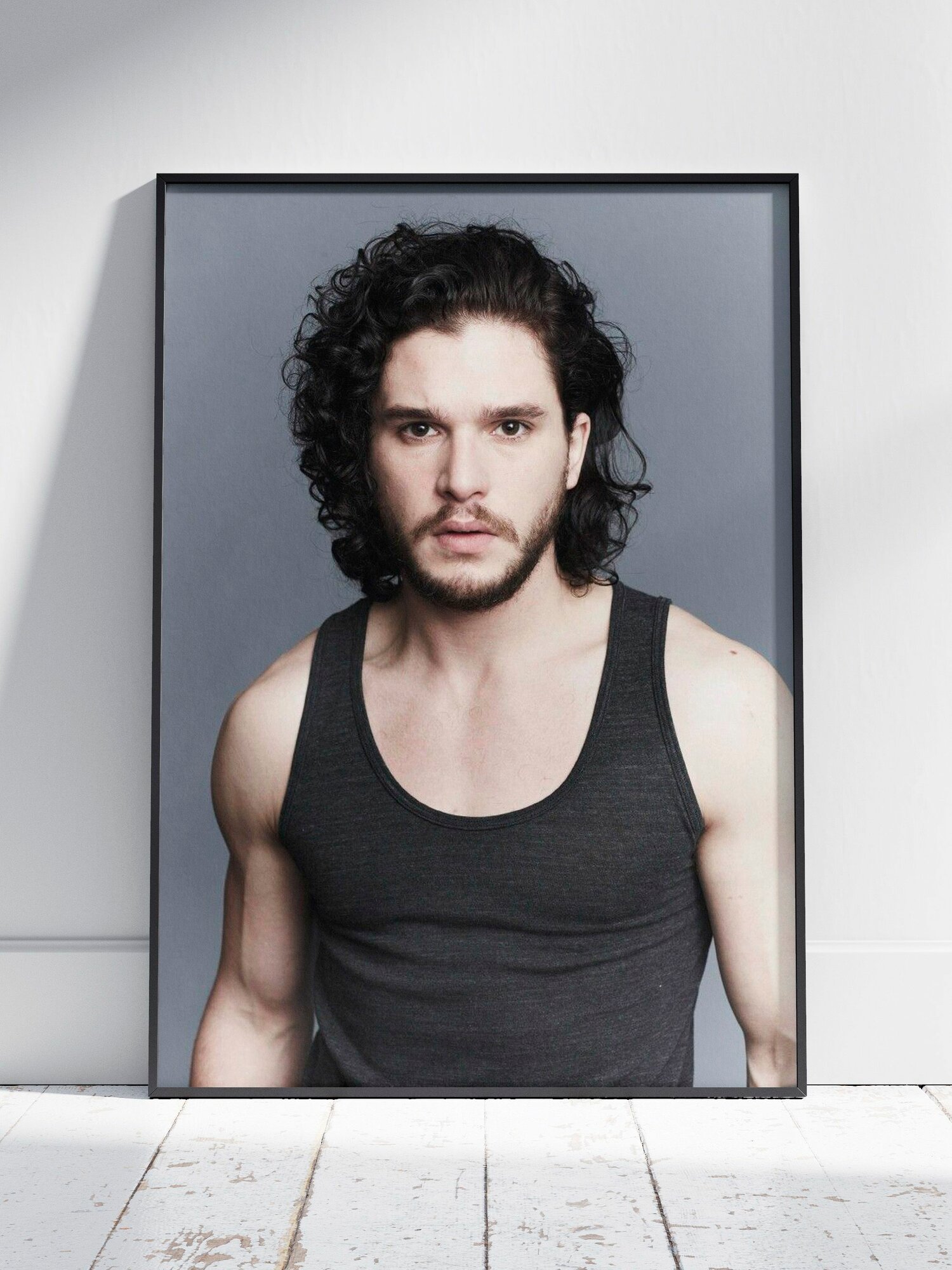 Плакат на стену для интерьера Кит Харингтон (Kit Harington 34) - Постер по актеру фильма, кино, сериала формата A4 (21x30 см)
