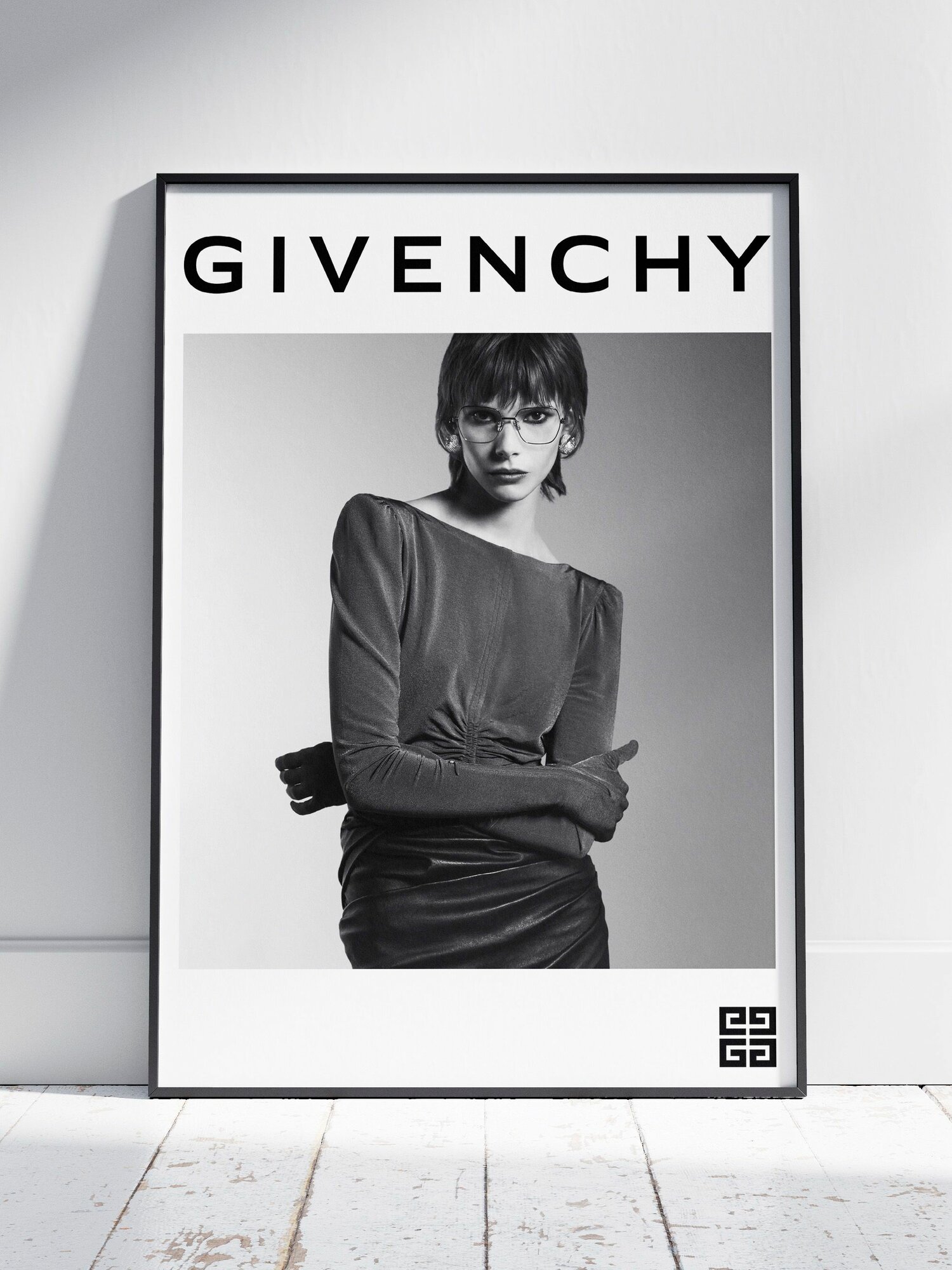 Плакат на стену для интерьера Живанши (Givenchy 20) - Постер по модели, бренду и моде формата A4 (21x30 см)