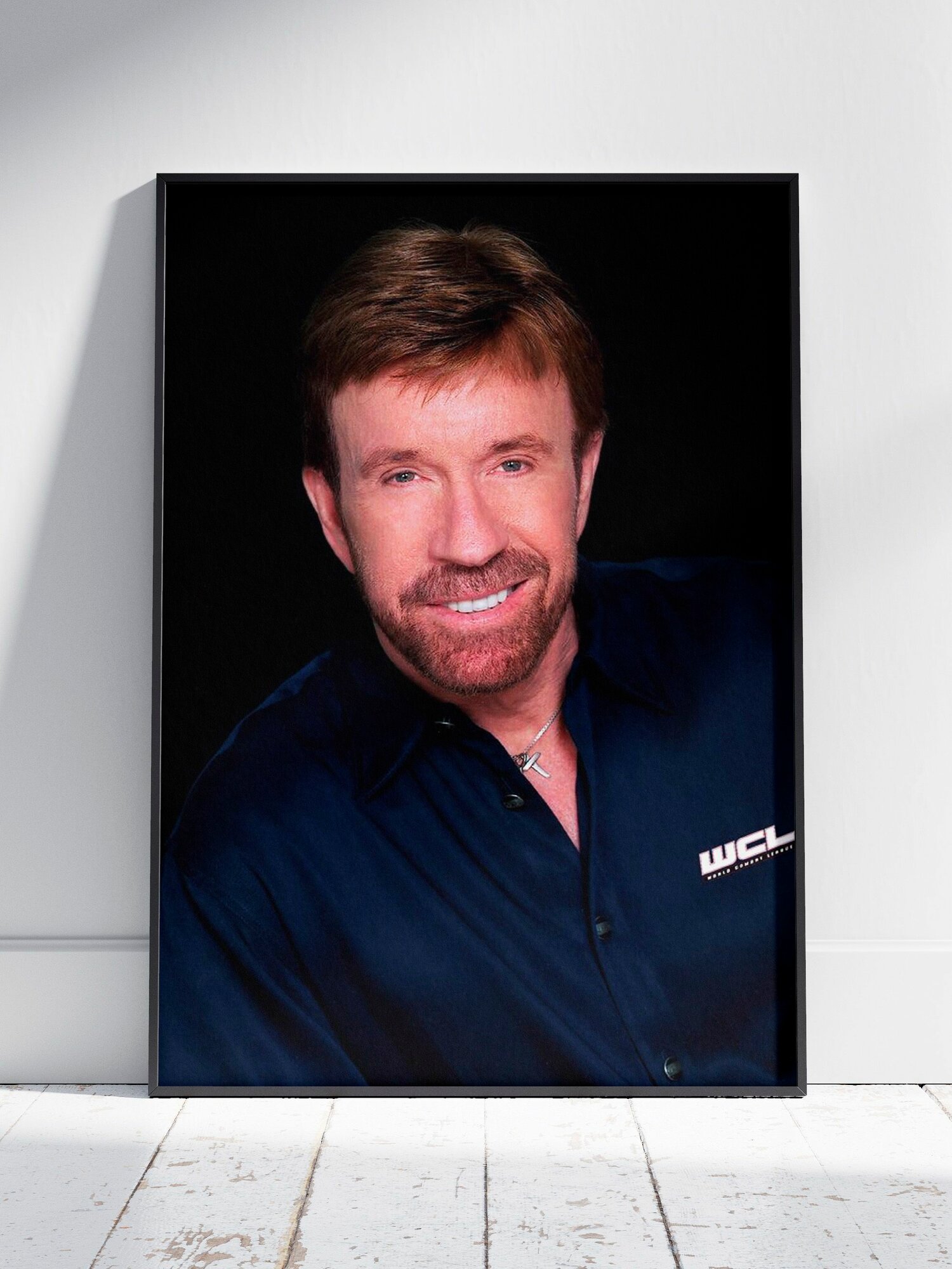 Плакат на стену для интерьера Чак Норрис (Chuck Norris 47) - Постер по актеру фильма, кино, сериала формата A4 (21x30 см)