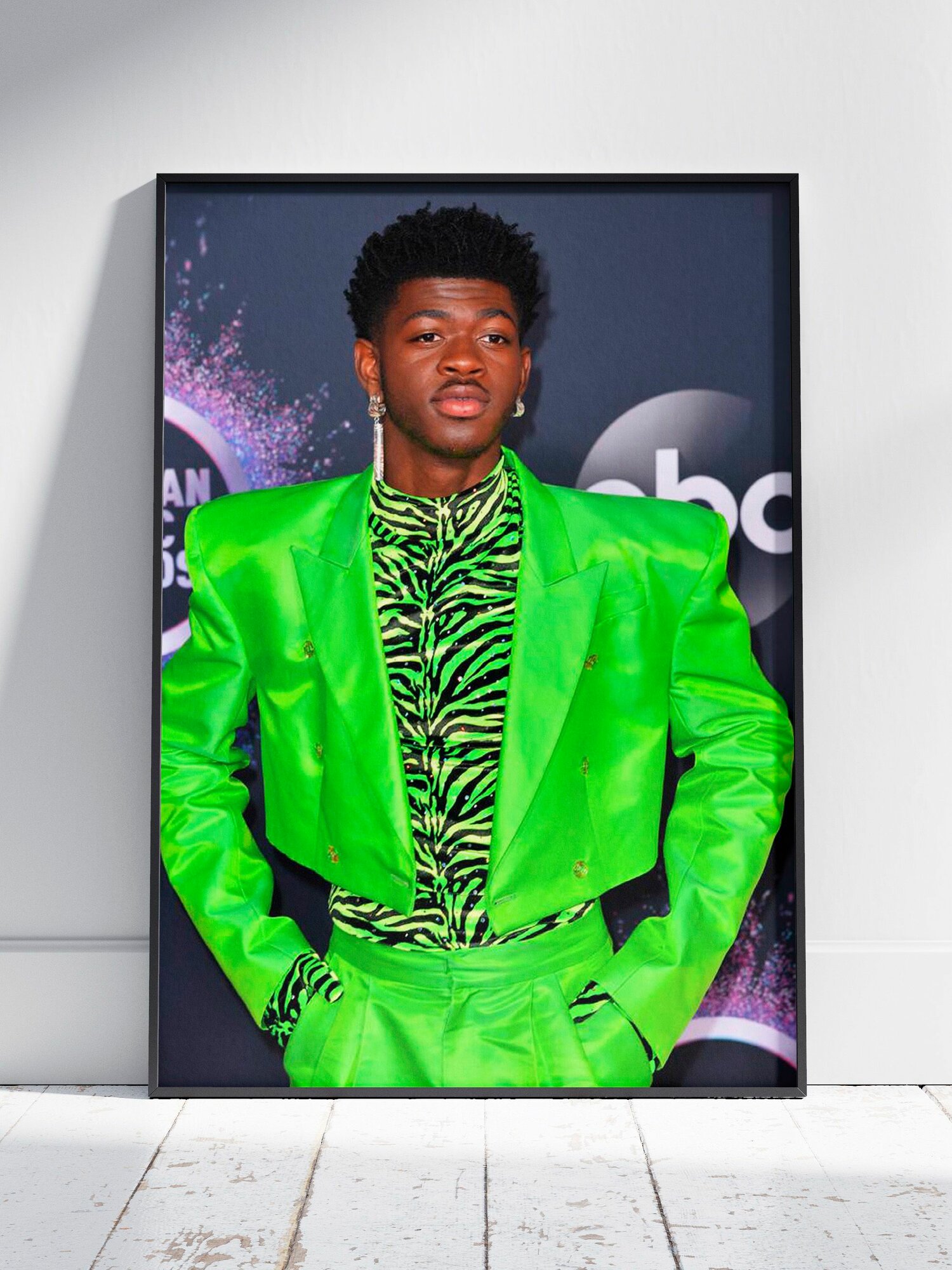 Плакат на стену для интерьера Лил Нас Икс (Lil Nas X 17) - Постер по музыке и артисту формата A4 (21x30 см)