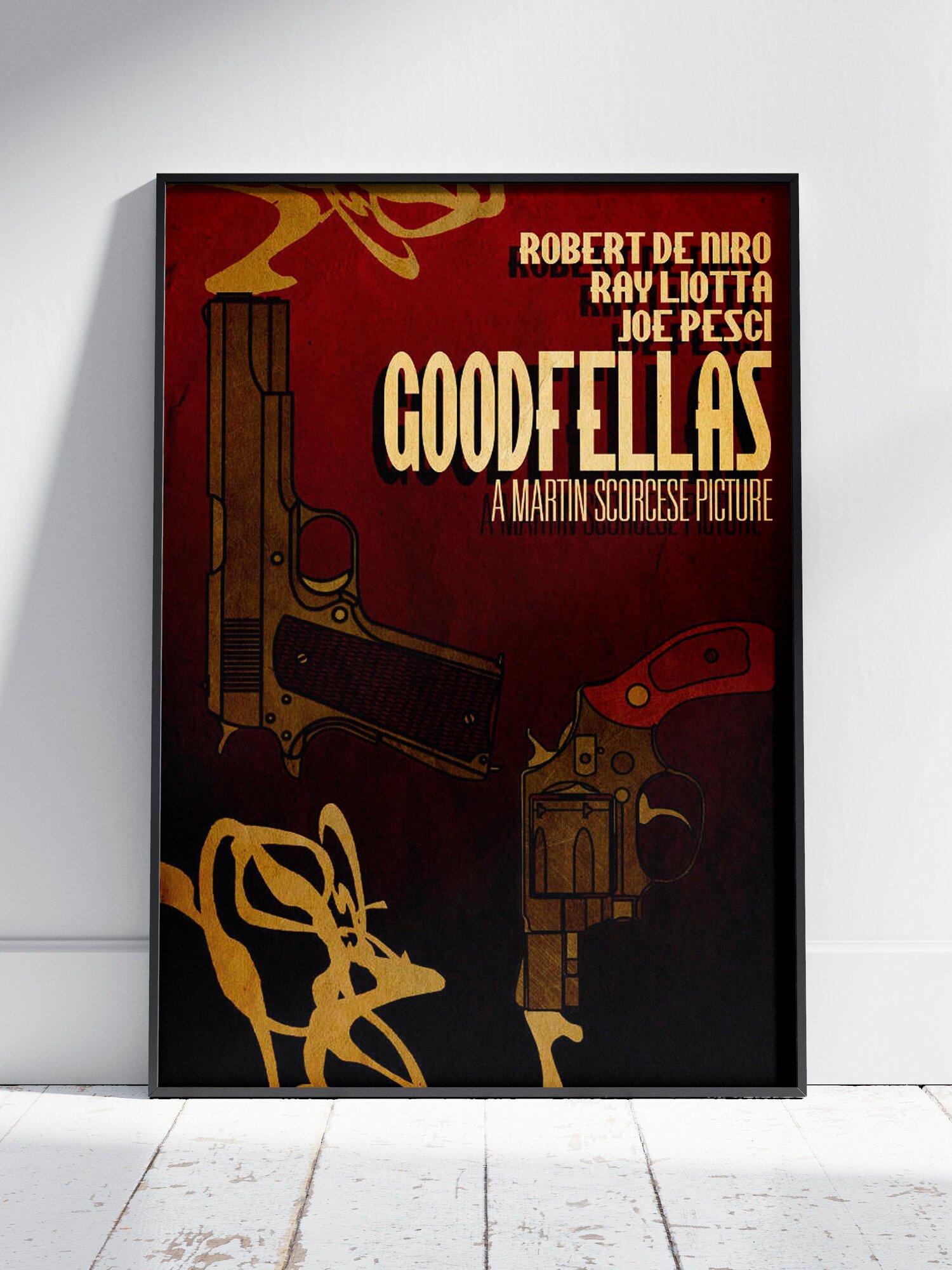 Плакат на стену для интерьера Славные парни (Goodfellas 18) - Постер по фильму и кино формата A4 (21x30 см)