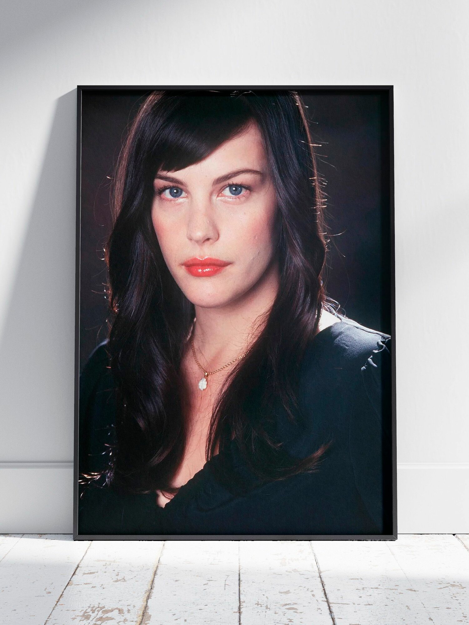 Плакат на стену для интерьера Лив Тайлер (Liv Tyler 40) - Постер по актеру кино, фильма, сериала формата A4 (21x30 см)