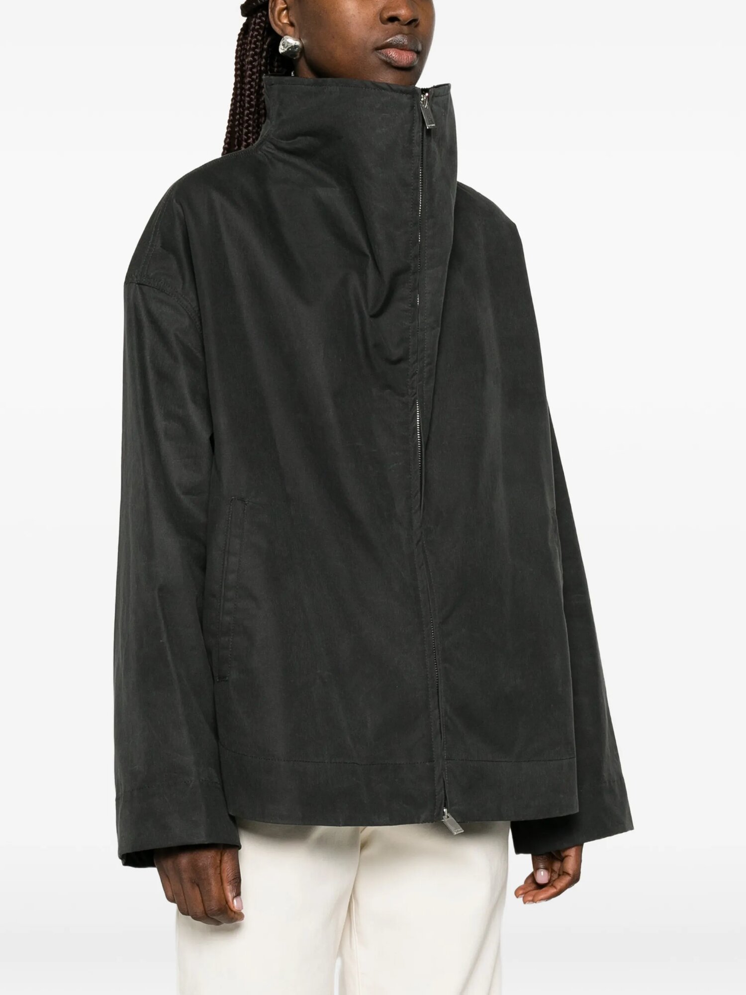 Куртка TOTEME, размер 38, black/black — фото 1