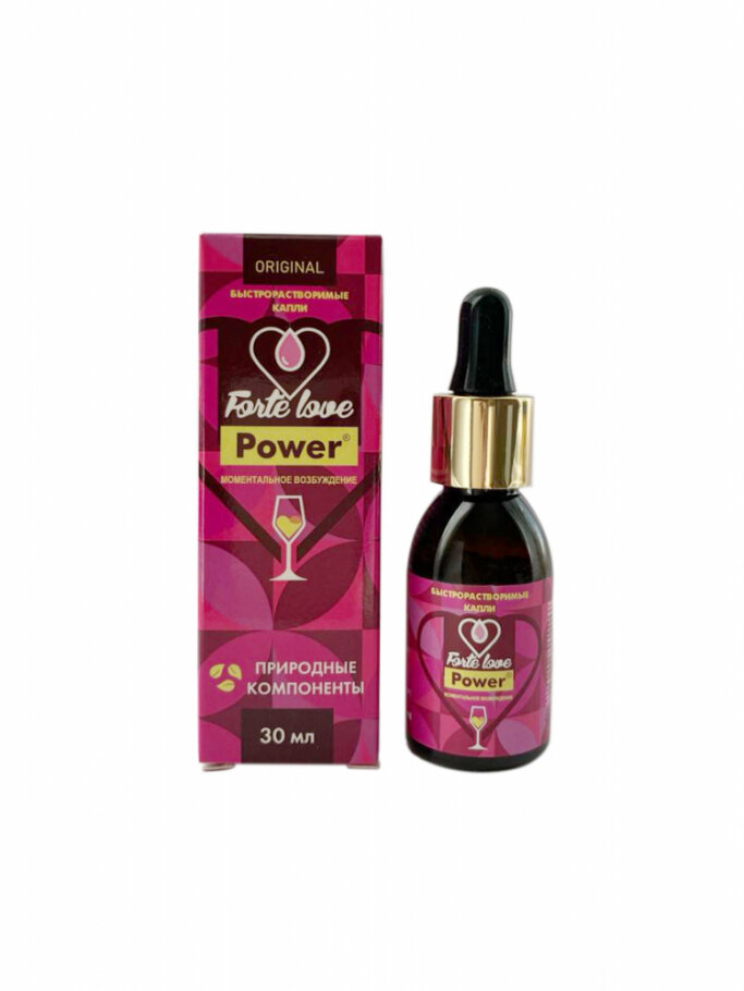 Афродизиак "Forte Love Power" мгновенного действия женский, 30 мл