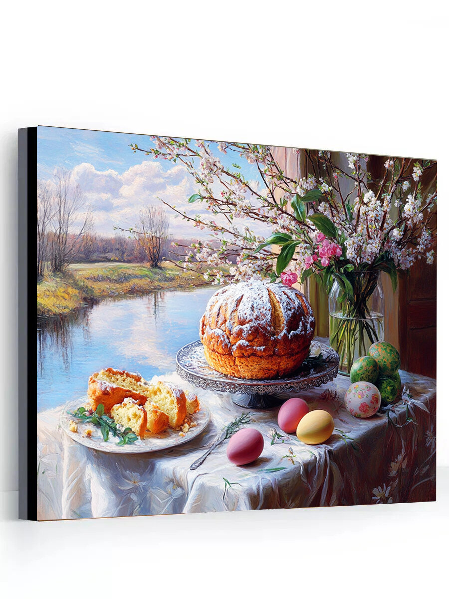 Картина по номерам пасха 40х50 на подрамнике