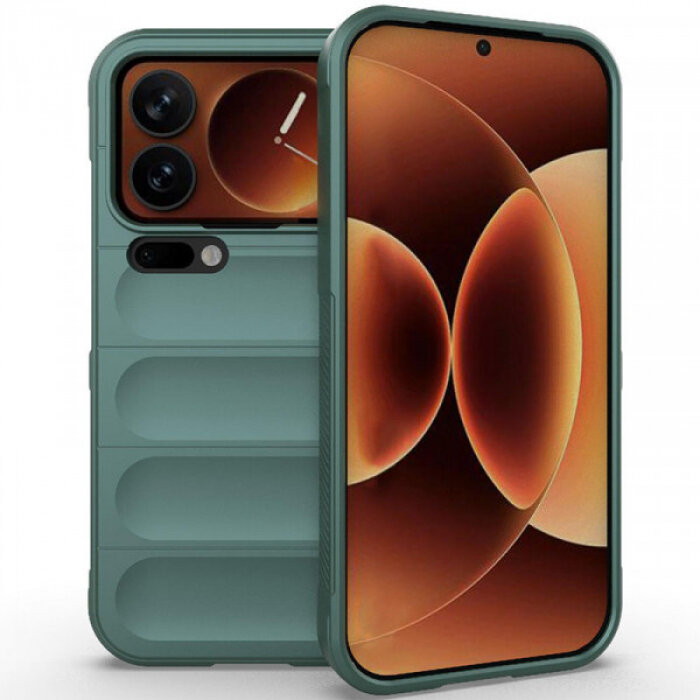 Flex Silicone Противоударный чехол для Xiaomi Mi 17 Pro с защитой камеры и микрофиброй