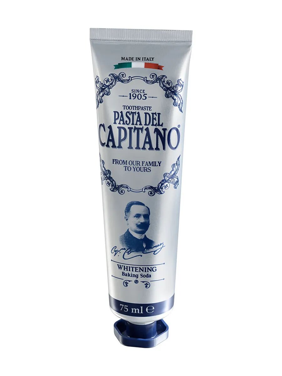 Pasta del Capitano 1905 Baking Soda Toothpaste Зубная 75мл