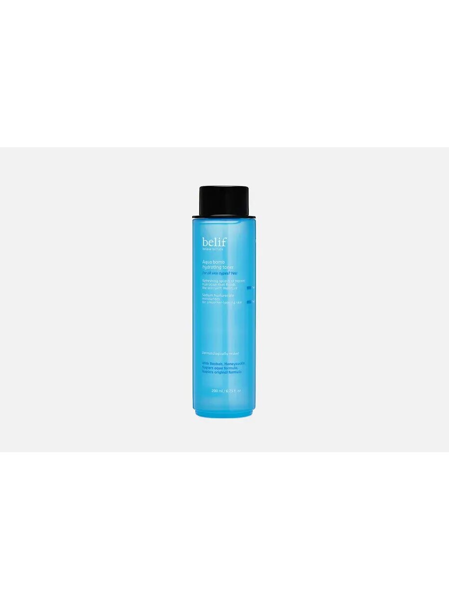 Тонер для лица BELIF Aqua bomb hydrating toner 200 мл