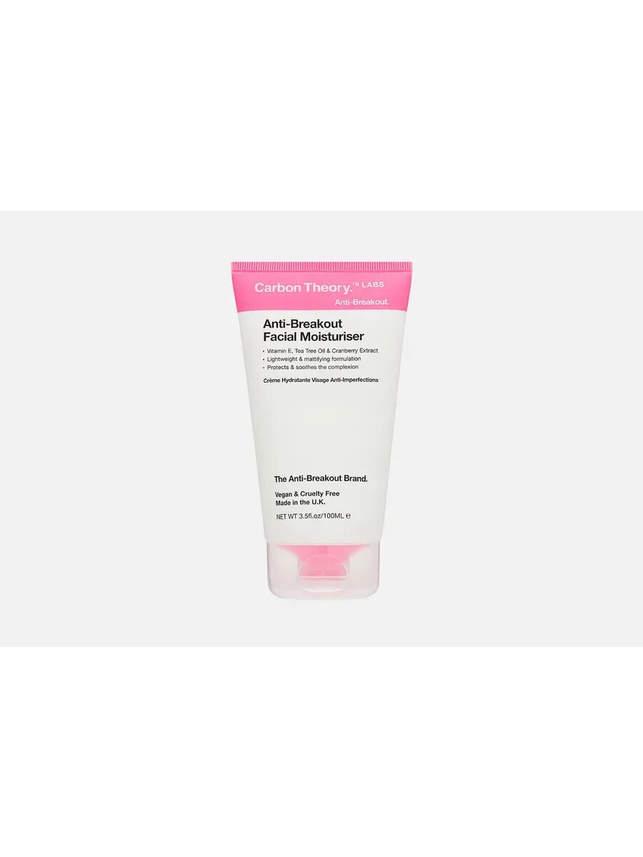 CARBON THEORY Anti-Breakout Facial Moisturiser крем д 100мл