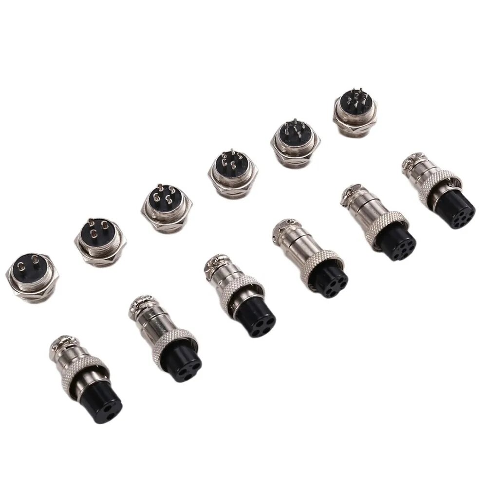 Водонепроницаемый Разъем Aviation 6pcs 2 3 4 5 6 7pin Docking Crickular Cropte