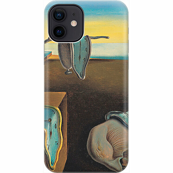 Силиконовый чехол на Apple iPhone 12 / 12 Pro / Эпл Айфон 12 / 12 Про с рисунком "Дали"