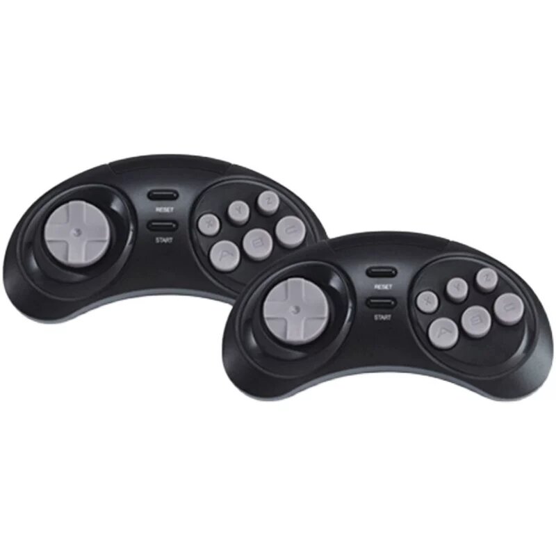 FEIHAO P2 Беспроводной геймпад совместимый с SEGA Z06/Z07 16-битной консолью, официальный для игр, 1 шт