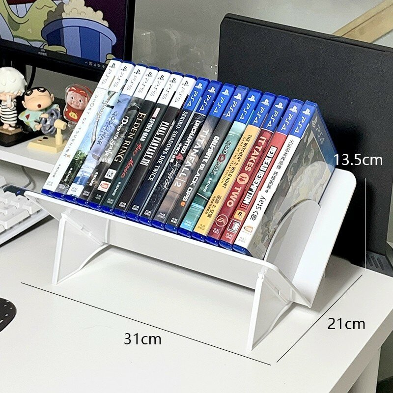 Хранитель дисков Taobao, для PlayStation 4, 16 отсеков, белый, пластиковый