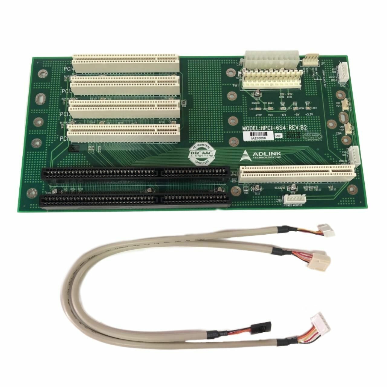 Промышленная плата HPCI-6S4 HPCI6S4 6 слотов PICMG 1xPICMG/1xISA/4xPCI REV. B2