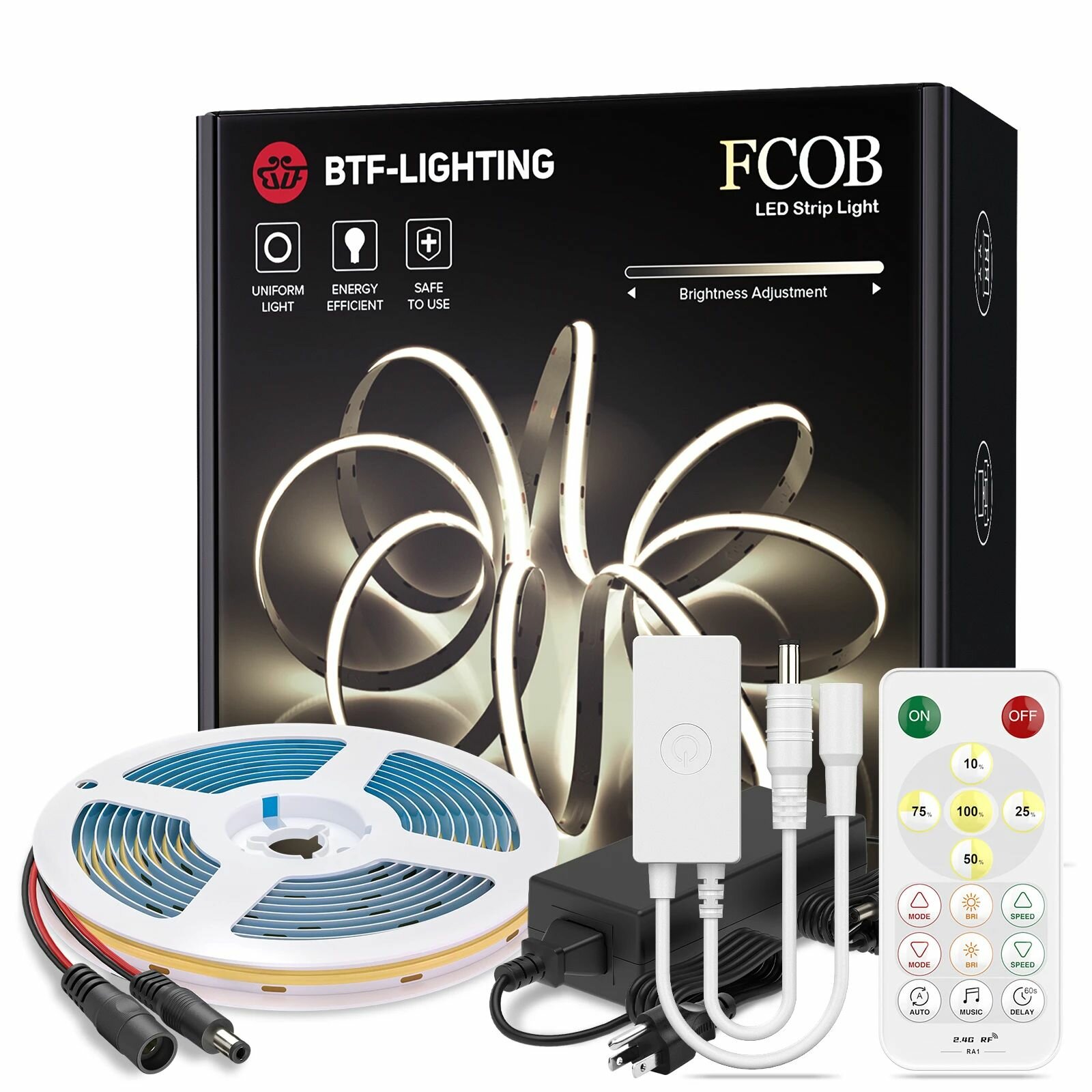 BTF-LIGHTING Светодиодная лента, 1 шт лента светодиодная 1шт