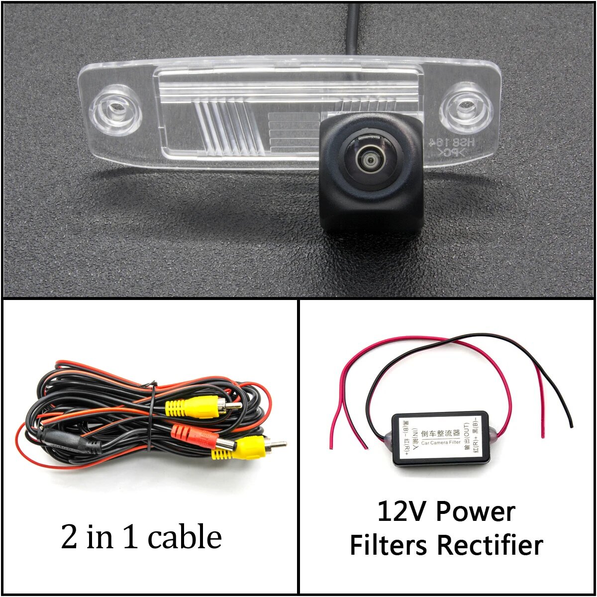 Камера заднего вида AHD, 170 градусов, для автомобилей KIA Sportage SL, Sportage Camera With Filter
