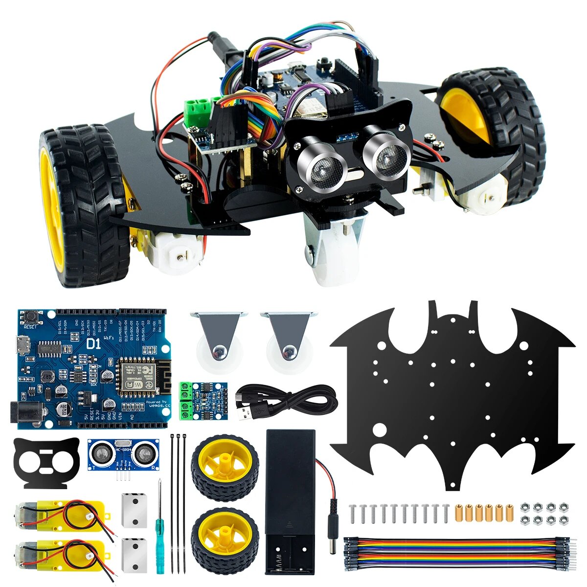 LAFVIN 2WD Робот-автомобиль для Arduino