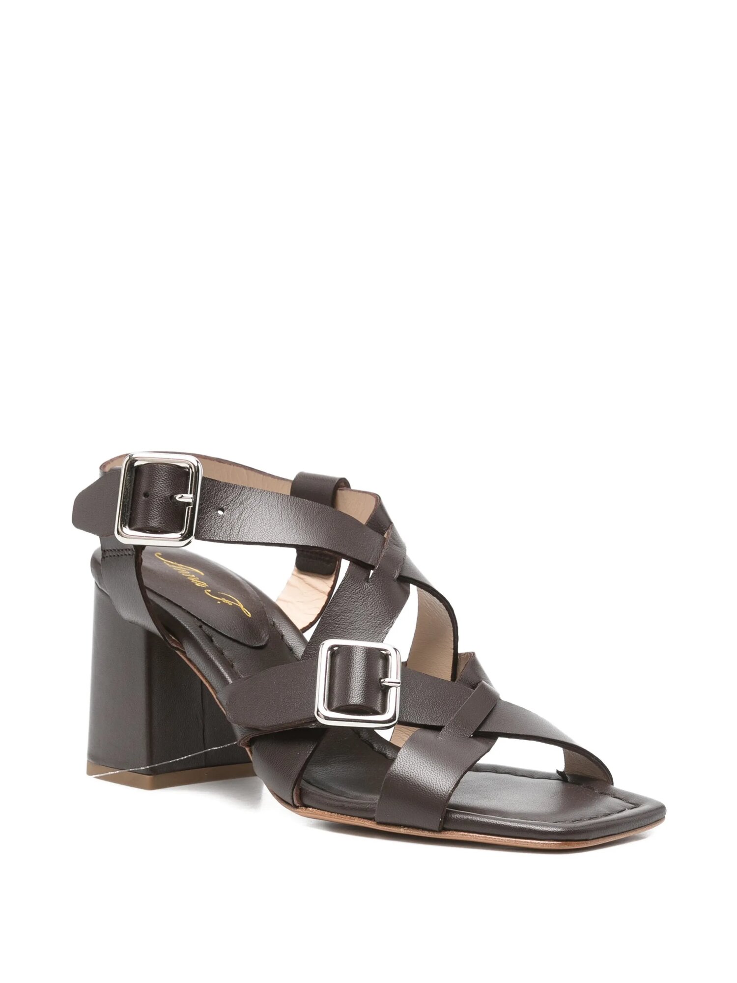 Босоножки Anna F. Buckle-strap heeled sandals, размер 40 — фото 1