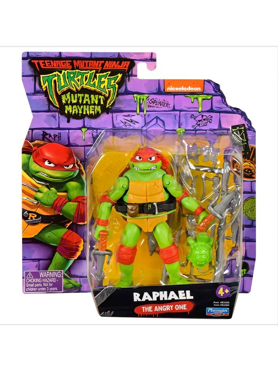 Фигурка Playmates Teenage Mutant Ninja Turtles Рафаэль 83269_83284