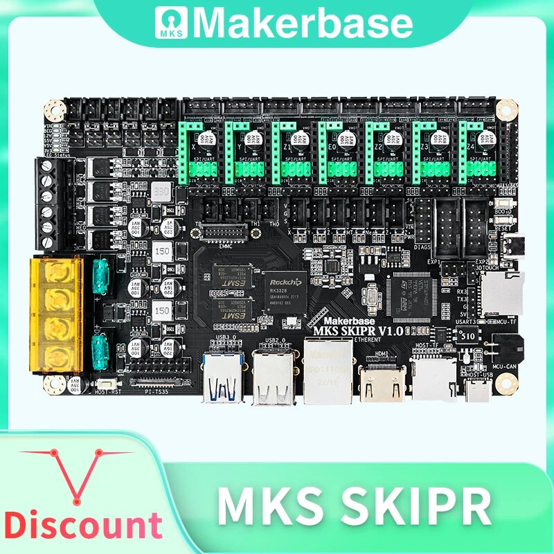 Makerbase MKS SKIPR v1.0 для 3D-принтеров, Size: MKS IPS50, Color: Suit 3 — фото 1