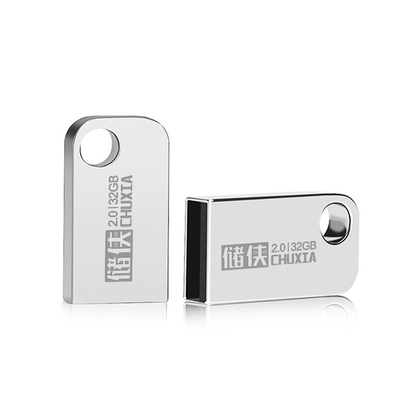 Индивидуальная USB-флешка для использования в автомобиле, 16 ГБ, высокоскоростная металлическая мини-флешка, 32 ГБ, гравированная рекламная USB-флешка в подарок, 64 ГБ, пустая флешка, 8 ГБ.