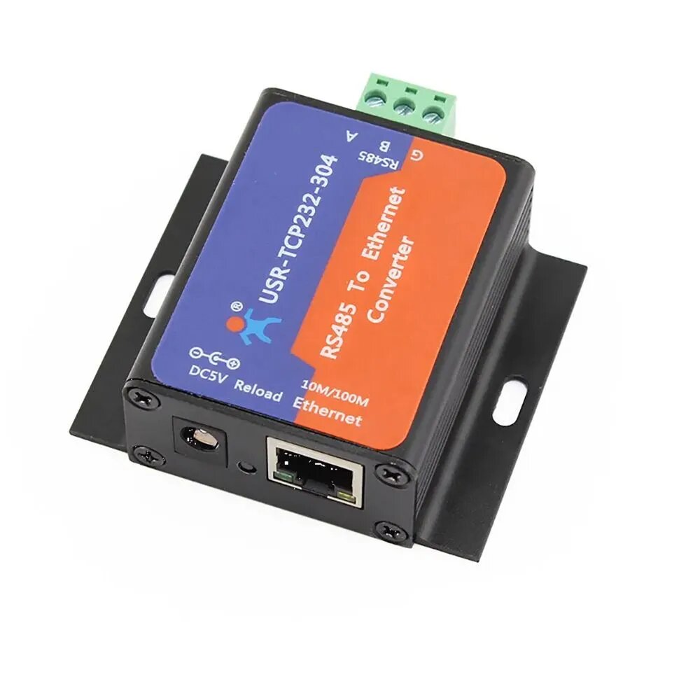 2шт! USR-TCP232-304 Последовательный интерфейс RS232 в серверный модуль TCP/IP Ethernet Конвертер Ethernet Поддержка DHCP/DNS, 200 обновленных разъемов ЕС