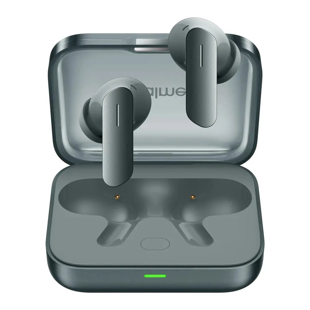 Realme Наушники беспроводные с микрофоном realme Buds Air 7, USB Type-C, темно-зеленый