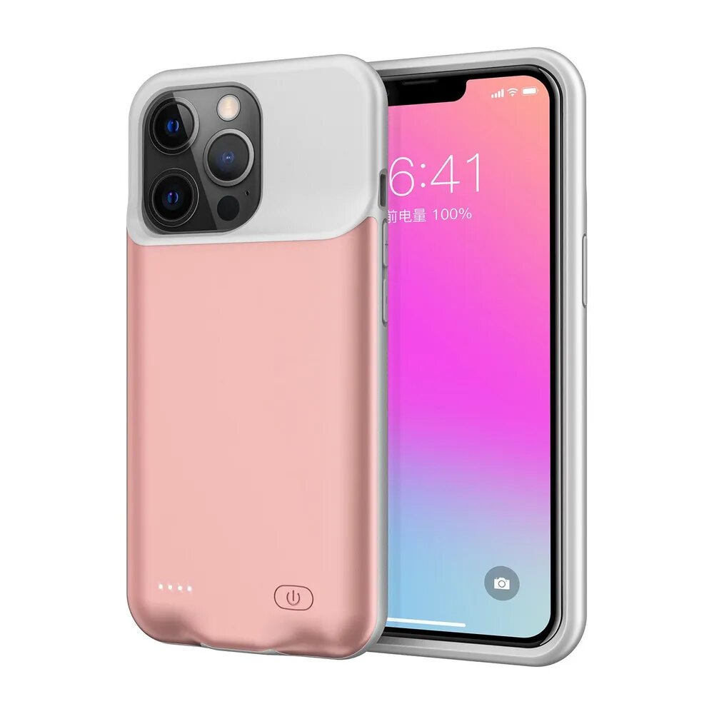 Чехол-аккумулятор для iPhone 11 Внешний аккумулятор Power bank чехол для телефона, Fraternize 6800мАч
