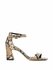 Босоножки The Seller Snakeskin-effect sandals, размер 38, разноцветный
