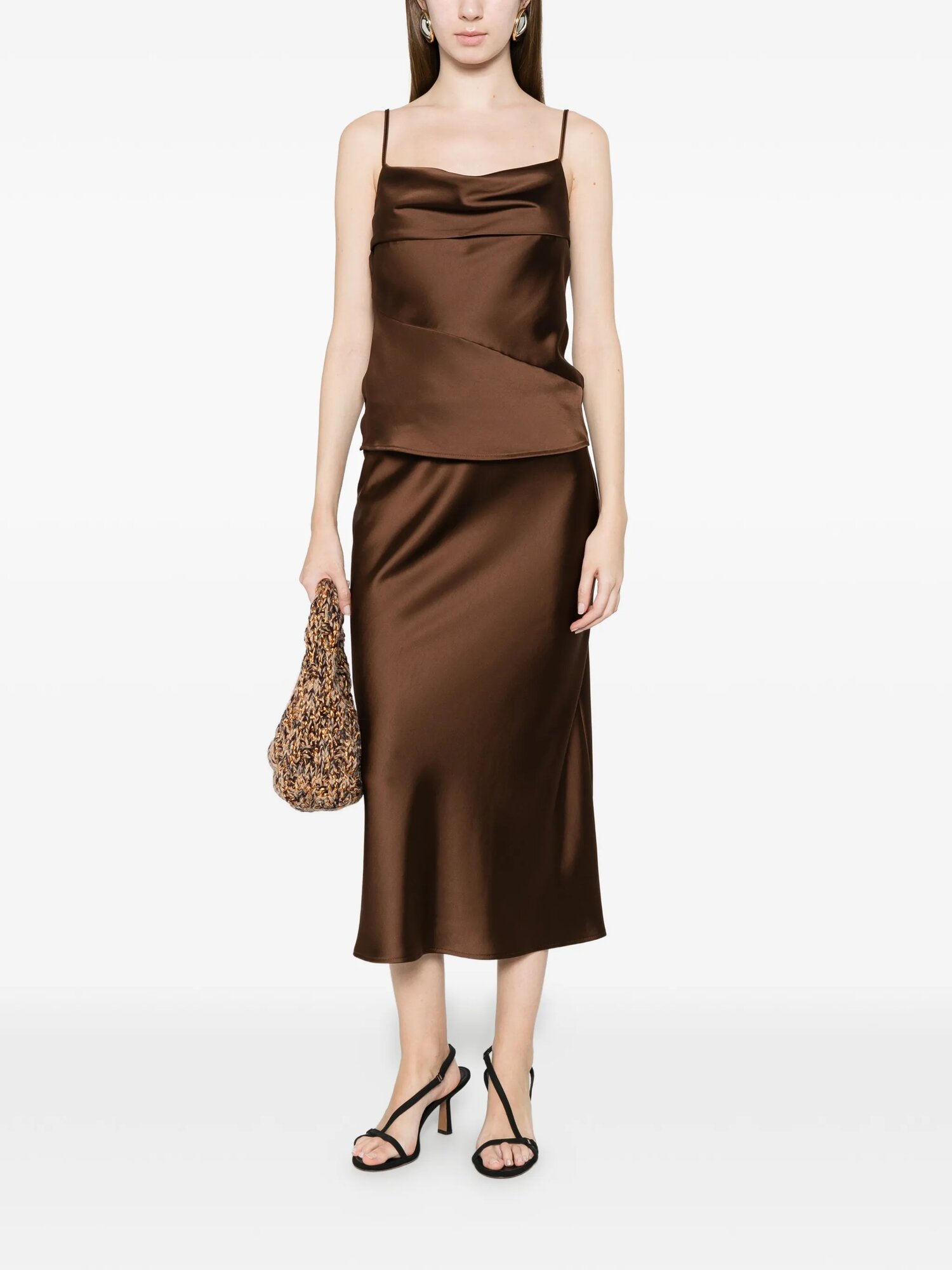 Блуза Imperial, размер M, brown — фото 1