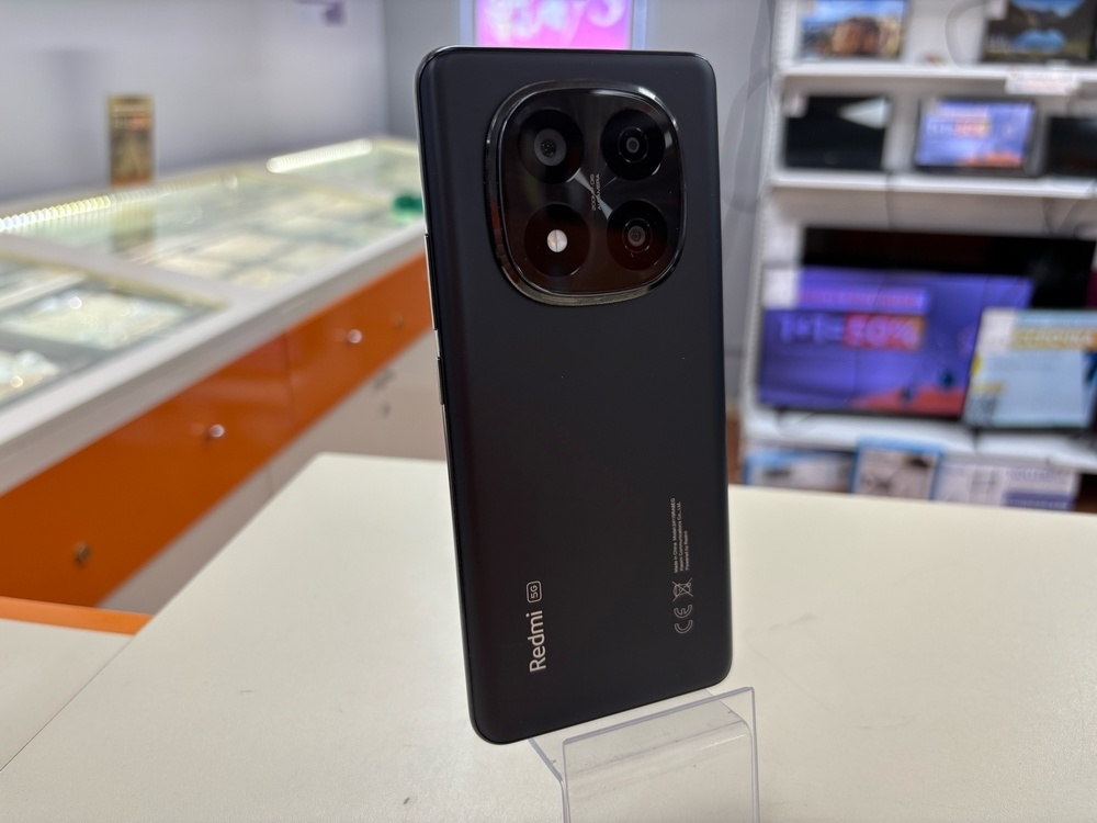 Смартфон Xiaomi Redmi Note 14 Pro+ 5G 12/512Gb Midnight Black / черный, Б/У, Уценка