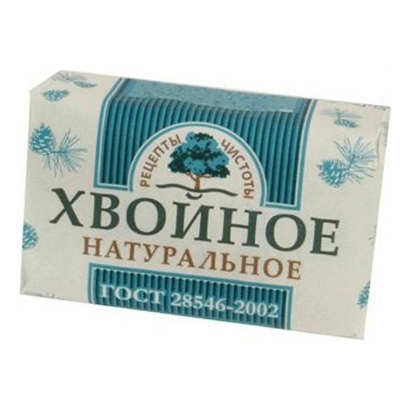Туалетное мыло Рецепты чистоты Натуральное Хвойное 200 г