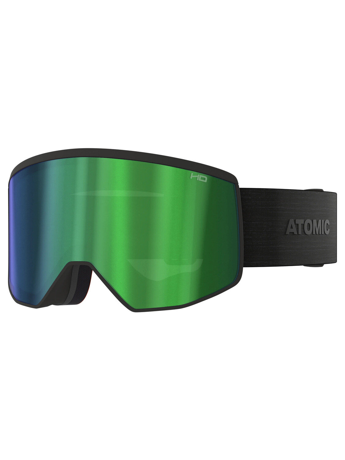 Горнолыжные очки Atomic Four Pro HD All Black Cat. 3-2 24/25 Черный, для мужчин , Черный