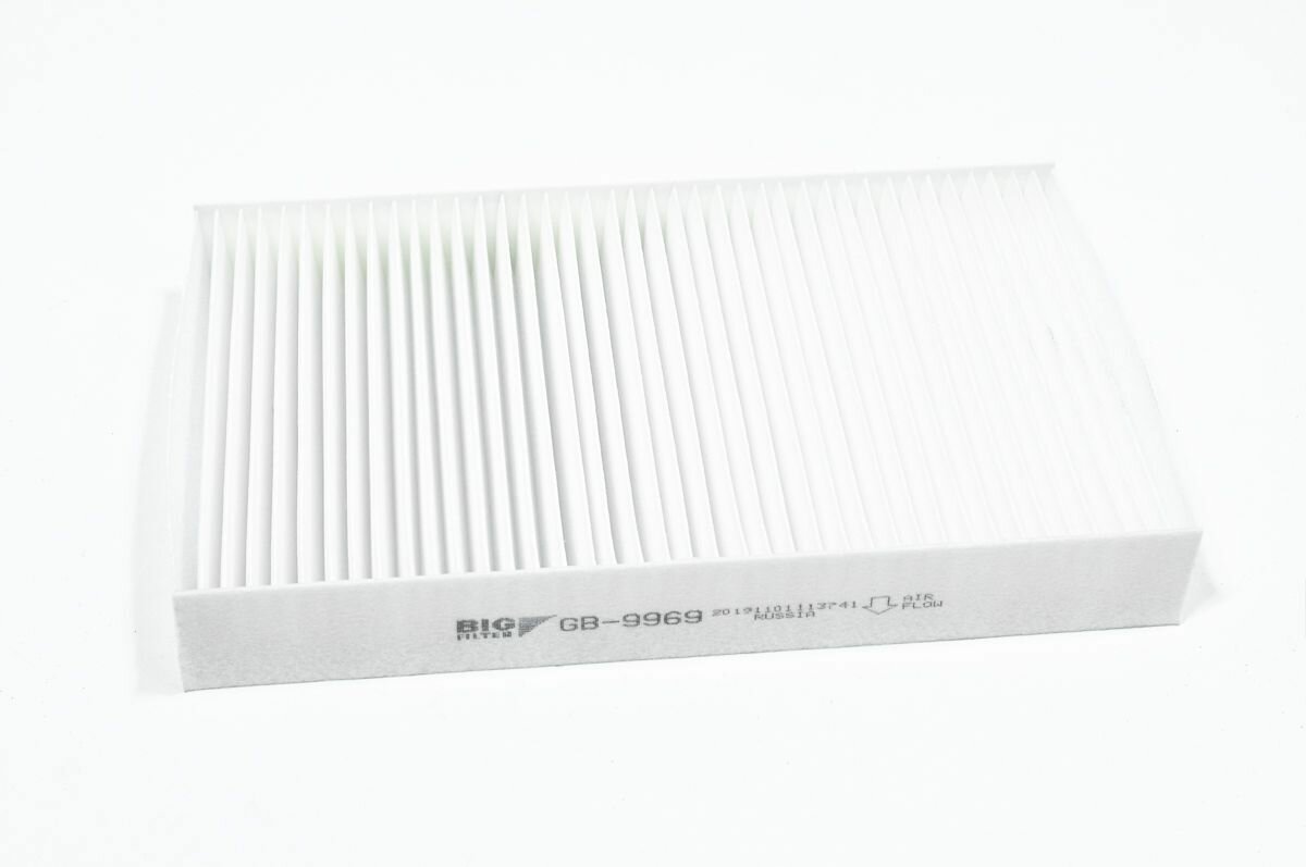 Фильтр салонный NISSAN Juke (F15), Tiida (C13), RENAULT Fluence / BIG FILTER / GB-9969